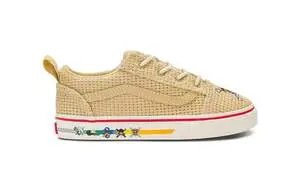 VANS Old Skool Elastic Lace X One Piece Straw Multi Sneakers