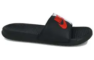 Nike Benassi Jdi Slides - Black/white/red