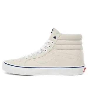 VANS Sk8-hi Reissue Butter Leather High-top Sneakers - White