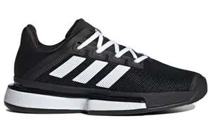 Adidas Solematch Bounce Tennis Shoes - Black