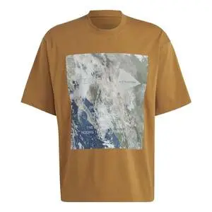 Adidas Graphic T-shirt 'tan - Tan/multi-color