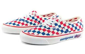VANS Authentic 44 Dx "mongoose Red Blue Checkerboard - Multi-color