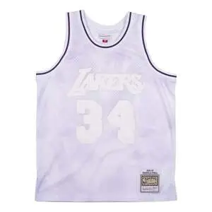 Mitchell & Ness X Nba La Lakers 1996-97 Swingman Jersey Shaquille O'neal 34 - Light Purple