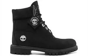 Timberland 6 Inch Premium Boots - Black/white
