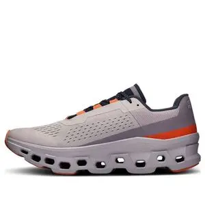 On Cloudmonster Sneakers - Pearl/orange