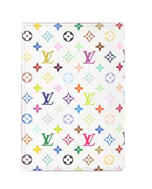 LOUIS VUITTON X Takashi Murakami Passport Cover - White Multicolored