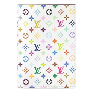 LOUIS VUITTON X Takashi Murakami Passport Cover - White Multicolored