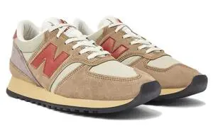 NEW BALANCE 730 Low Top Sneakers - Brown/red