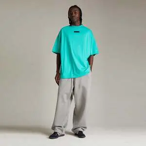 Fear Of God Ss24 Crewneck T-shirt 'mint Leaf - Green/multi-color