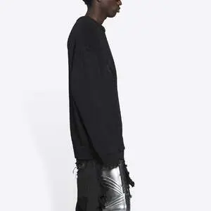 Balenciaga Bb Laurel Crown Logo Crewneck Knitted Sweater