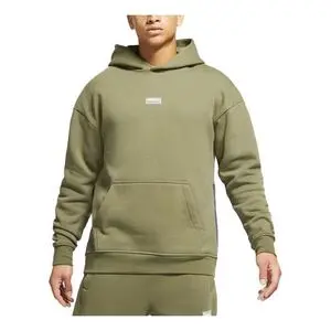 Nike F.c. Fleeced Casual Hoodie - Olive Green