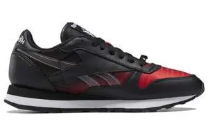 REEBOK Anuel Aa X Classic Leather "the Sky Above The Street" Low Top Sneakers - Blackred