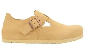 BIRKENSTOCK London Suede Leather Shoes - Yellow