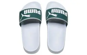 PUMA Leadcat Slides - White/green
