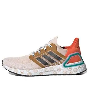 Adidas Ultra Boost 20 Low Top Sneakers - Brown/orange