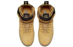 Nike Sf Air Force 1 High "wheat" Sneakers - Tan