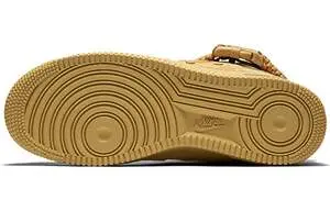 Nike Sf Air Force 1 High "wheat" Sneakers - Tan