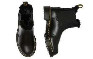 Dr. Martens 2976 Leonore Faux Fur Lined Chelsea Boots
