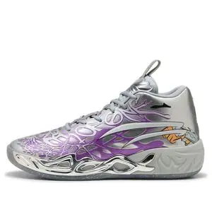 PUMA X Teenage Mutant Ninja Turtles Mb.04 'shredder' Sneakers - Metallic Silver/purple