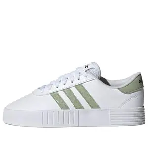 Adidas Court Bold Platform Sneakers - White/green