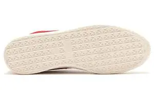 PUMA Basket Vintage Low Top Sneakers - White/red