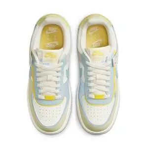 Nike Force 1 Shadow Sneakers - White/yellow/blue