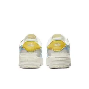 Nike Force 1 Shadow Sneakers - White/yellow/blue
