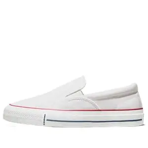 CONVERSE Chuck Taylor All Star Malden Slip-on Sneakers - White/red/blue