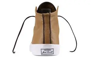 CONVERSE Jack Purcell Leather Mid Top Sneakers