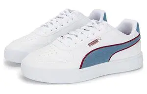 PUMA Caven Retro Prep Low Top Sneakers - Whiteblue
