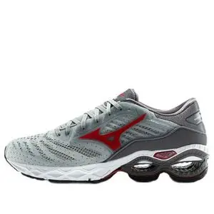 Mizuno Wave Creation Athletic Sneakers - Gray/red