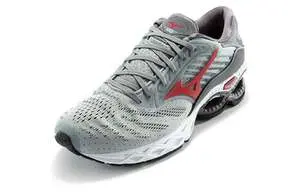 Mizuno Wave Creation Athletic Sneakers - Gray/red