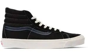 VANS Sk8-hi Lx Suede Canvas High Top Sneakers - Blue