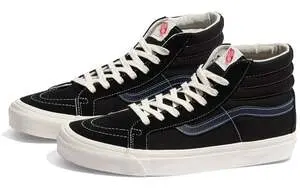 VANS Sk8-hi Lx Suede Canvas High Top Sneakers - Blue