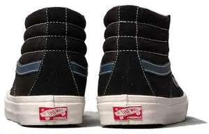 VANS Sk8-hi Lx Suede Canvas High Top Sneakers - Blue