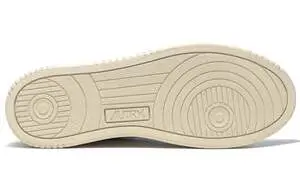AUTRY Medalist Leather And Suede Sneakers - White/beige