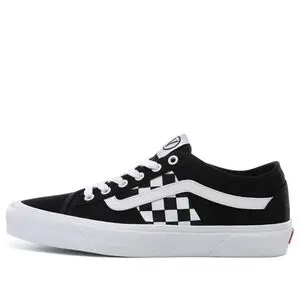 VANS Checkered Low Top Sneakers - Black/white
