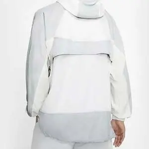 Nike Retro Colorblock Pullover Woven Jacket - White