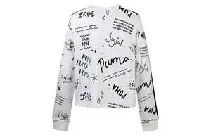 PUMA Classics Logo Crew Aop Knit