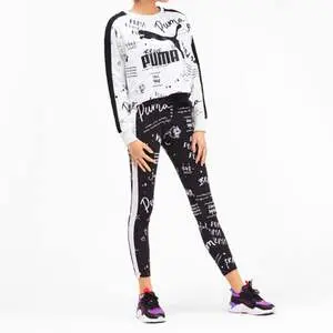 PUMA Classics Logo Crew Aop Knit