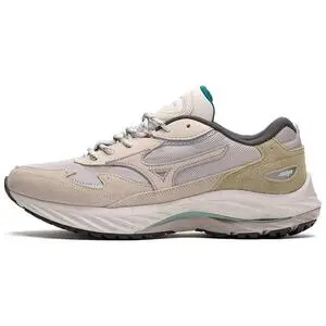 Mizuno Wave Rider Beta "nomad Pack" Sneakers - Silver Cloud/white Sand/cedar