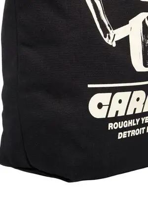 Carhartt Work In Progress Canvas Tote Bag - Black
