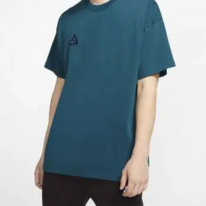 Nike X Small Logo Embroidered Short Sleeve Blue / Purple
