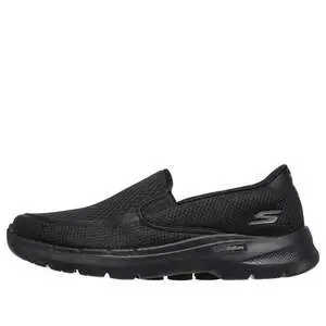 Sketchers Go Walk 6 Slip-on Athletic Sneakers - Black