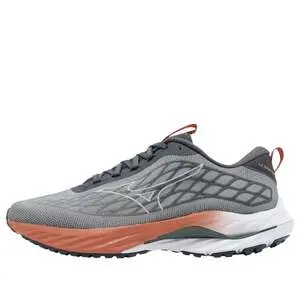 Mizuno Wave Inspire 20 Athletic Sneakers - Grey/white/orange