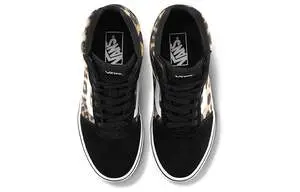 VANS Ward Hi Sneakers - Black/yellow