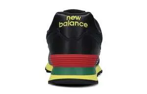 NEW BALANCE 574 V2 Low Top Sneakers - Black/red/green