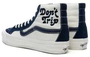 VANS Free & Easy X Og Sk8-hi Lx 'don't Trip Dress Blues' High Top Sneakers - Blue