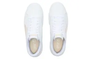 PUMA Smash Platform V3 Sneakers - White/orange