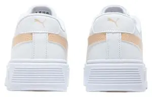 PUMA Smash Platform V3 Sneakers - White/orange